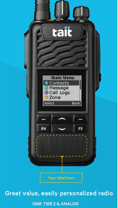 Tait DMR TP3 Portable Radio